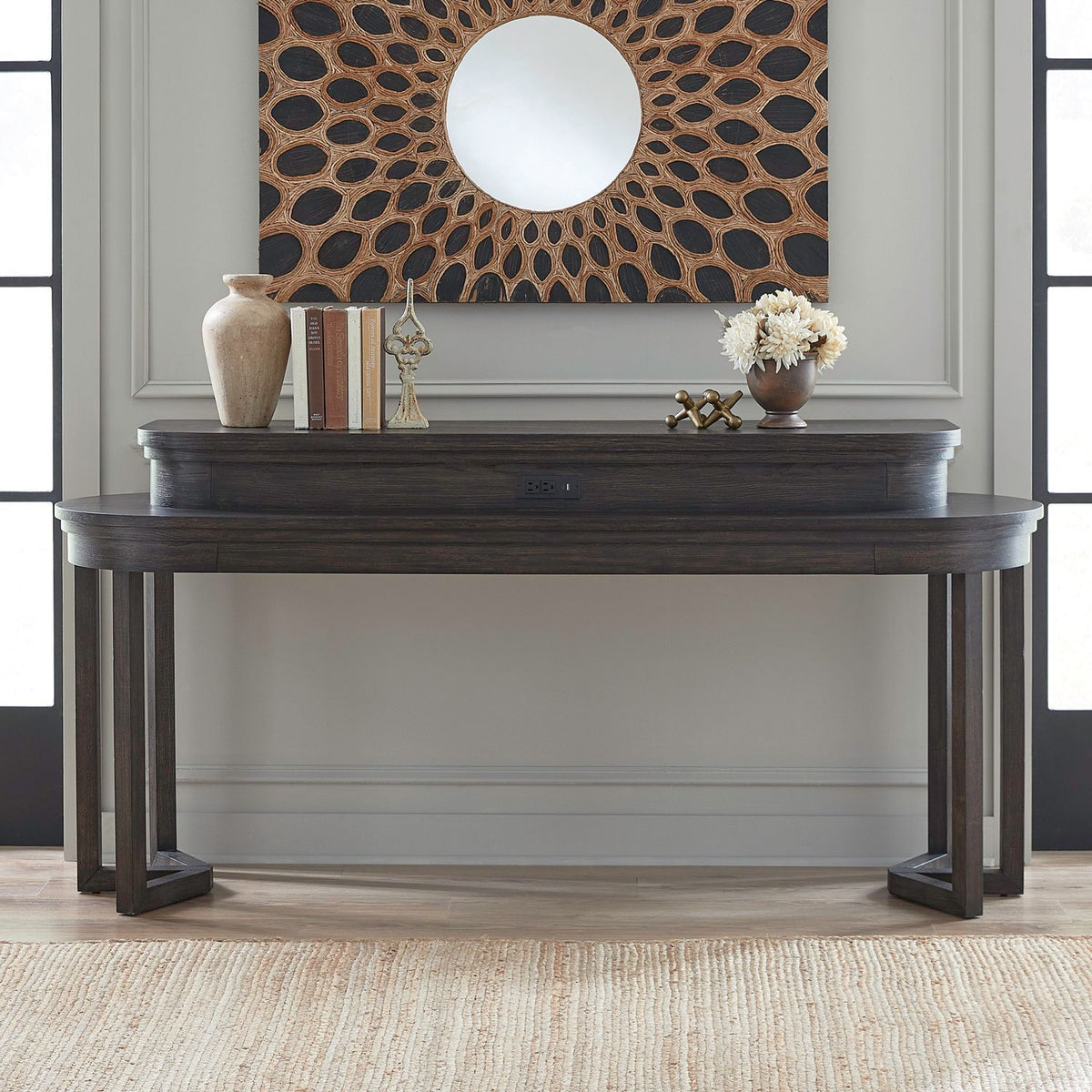 Weston - Console Bar Table - Brown in Texas — Affordable Furniture